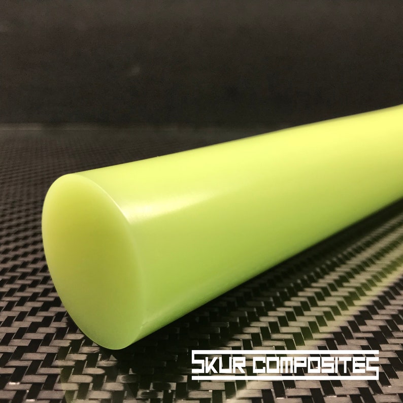 Hyperglow INVISIBLE GREEN Glow in the Dark Rods Skur Composites ...