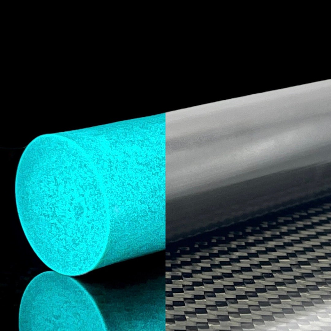 Hyperglow DARK SIDE AQUA Glow in the Dark Rods Skur Composites Reusable ...