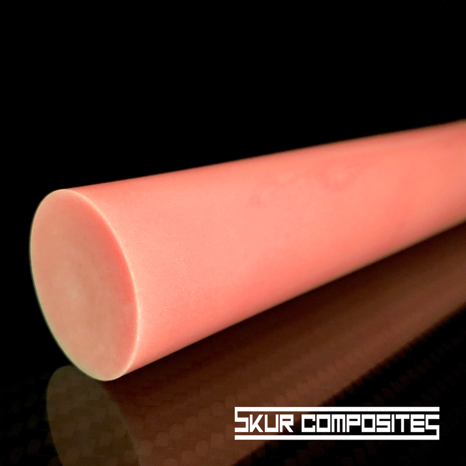 Hyperglow RED Glow in the Dark Rods Skur Composites Bright Day | Etsy