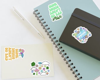 Mushroom Microdose Label Sticker - Etsy