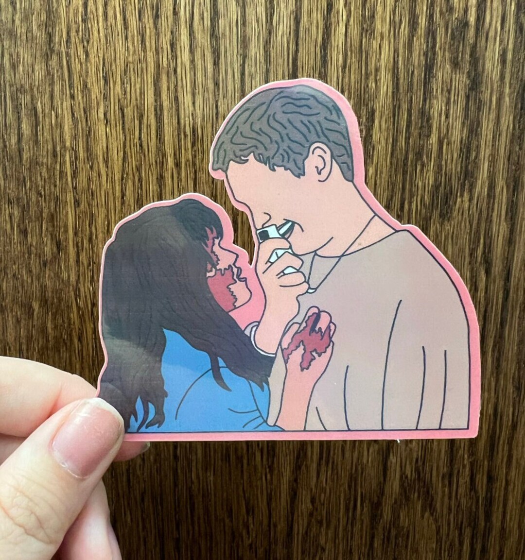 Surprise Sidney Stu Macher Scream Sticker - Etsy