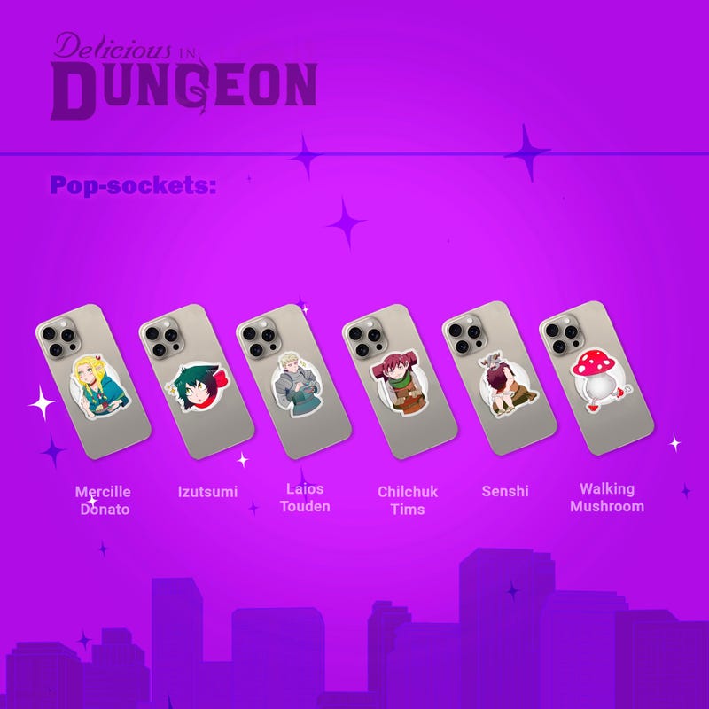 Anime Pop Socket - Etsy