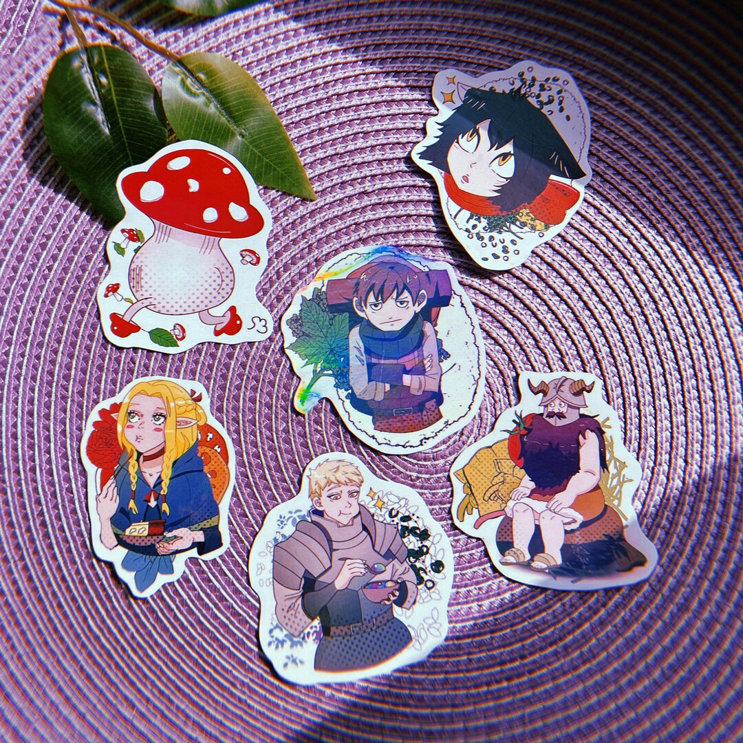 Dungeon Meshi Sticker Pack - Etsy