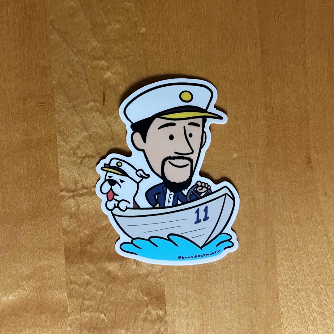 Captain Klay Vinyl Stickers - Etsy
