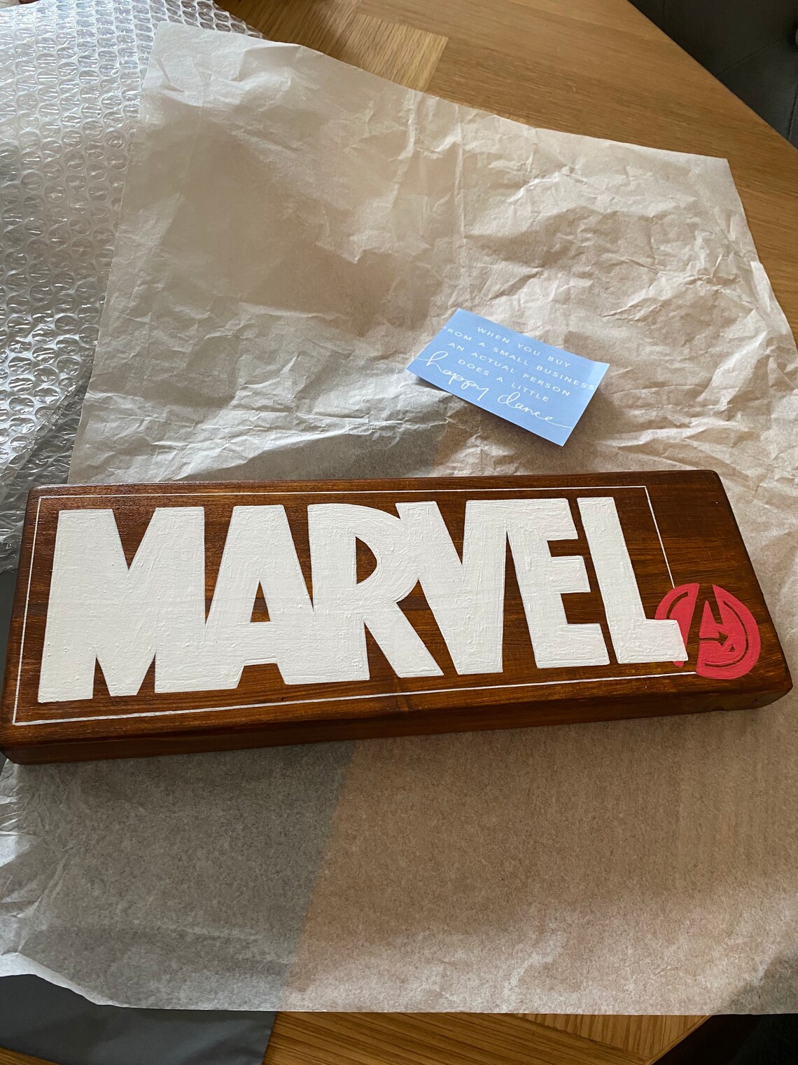 MARVEL Avengers Handmade Wooden Sign Disney Gift UK | Etsy