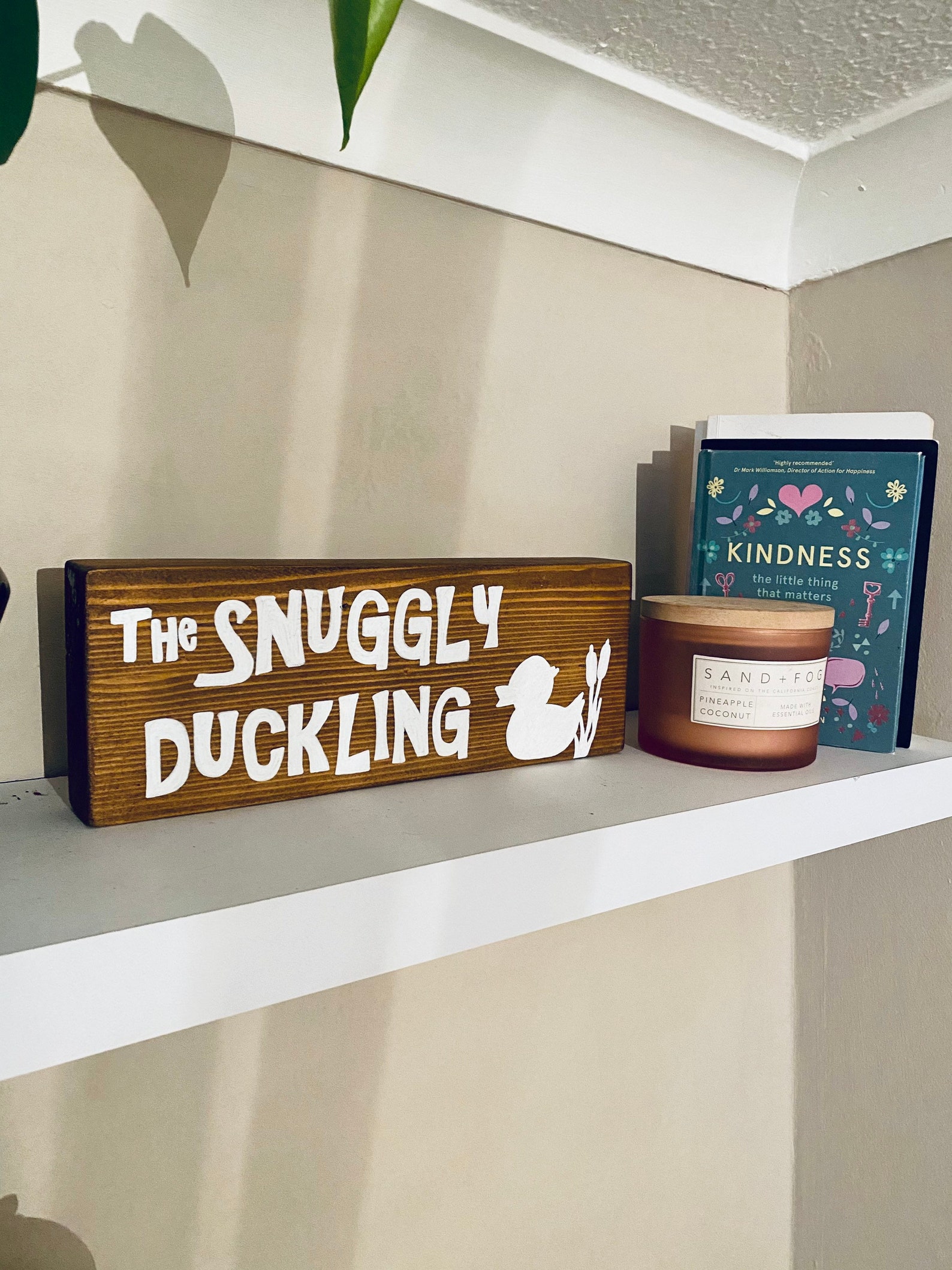 The Snuggly Duckling Tangled Wooden Sign | Etsy