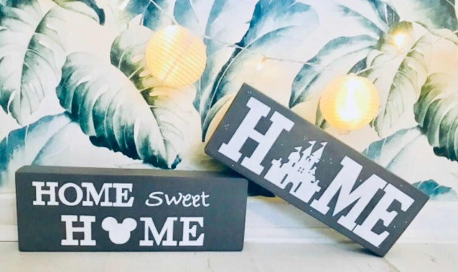 Disney Castle Handmade Wooden Home Sign Disney Gift UK | Etsy