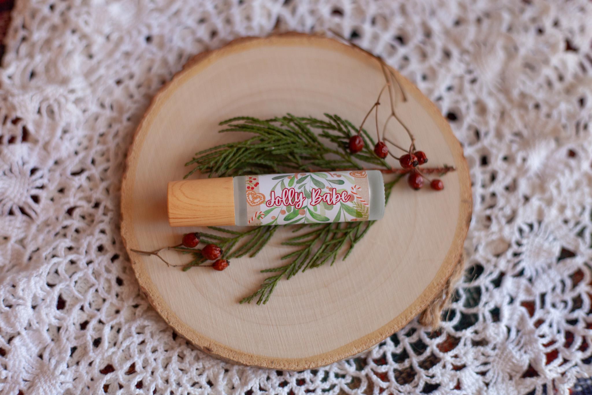 Holiday Blends Perfume Roller Bottles Festive Fantasy Jolly Babe - Etsy