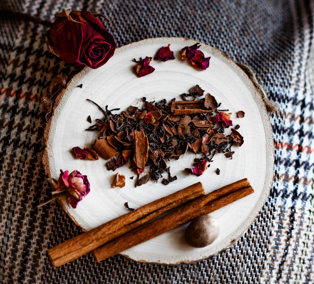 Cocoa Rose Loose Leaf Tea Blend - Etsy