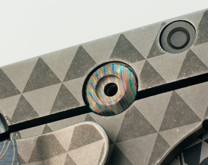 Handmade Mokuti Lock Bar Stabilizer for Strider, Hinderer, ZT Knives ...