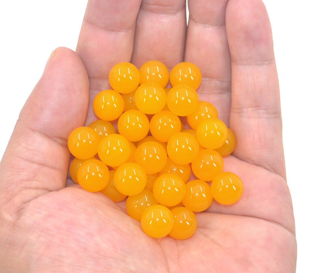 10mm Spheres, Yellow Agate Ball , Chakra Crystal, Chakra Stones ...