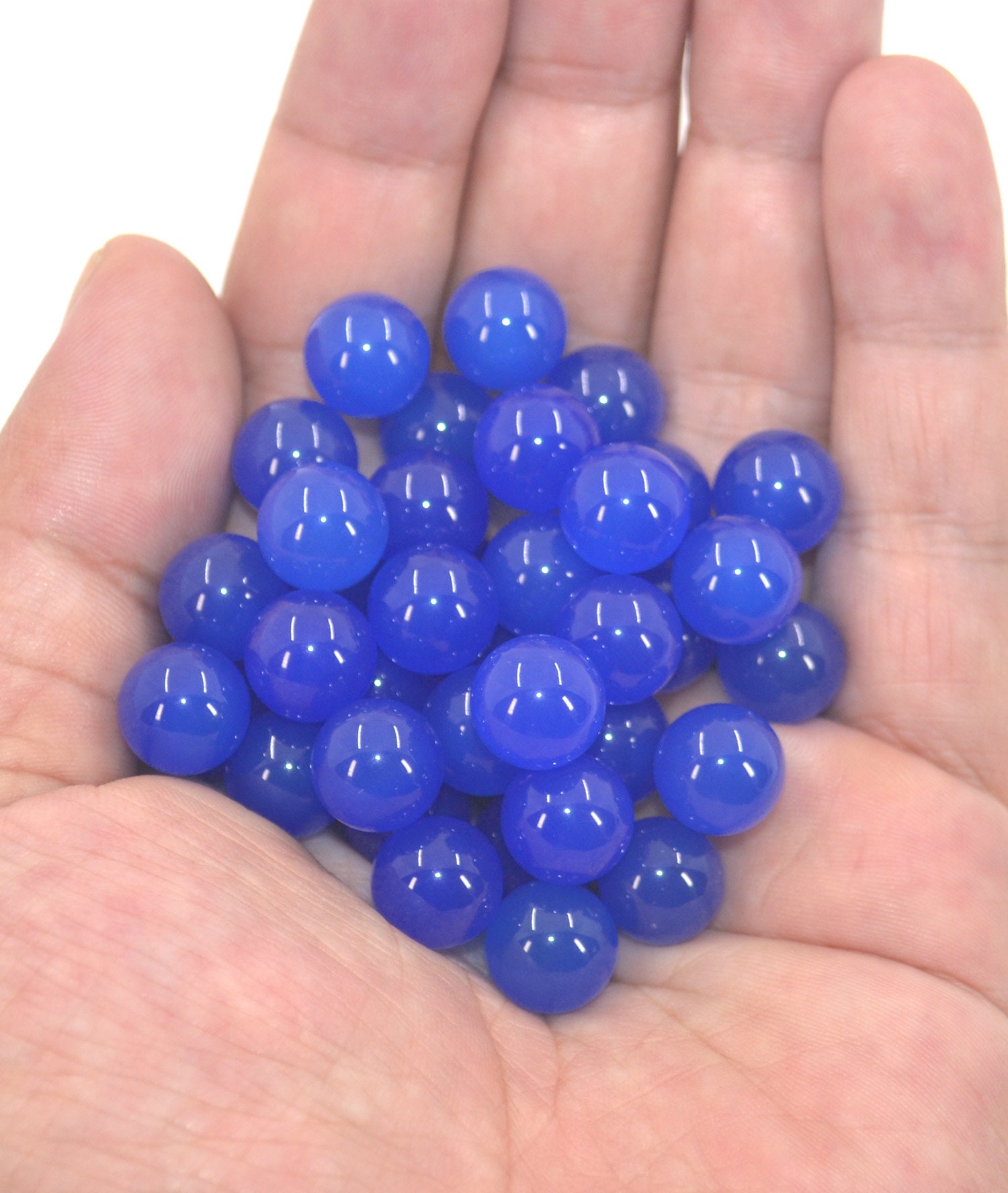 8mm Spheres Blue Agate Ball Chakra Crystal Chakra Stones - Etsy