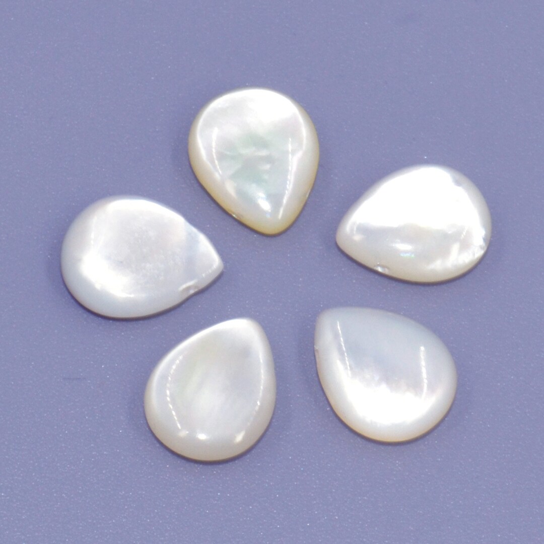 10 mm perforado lateralmente nácar mop shell Teardrop Colgante - Etsy ...
