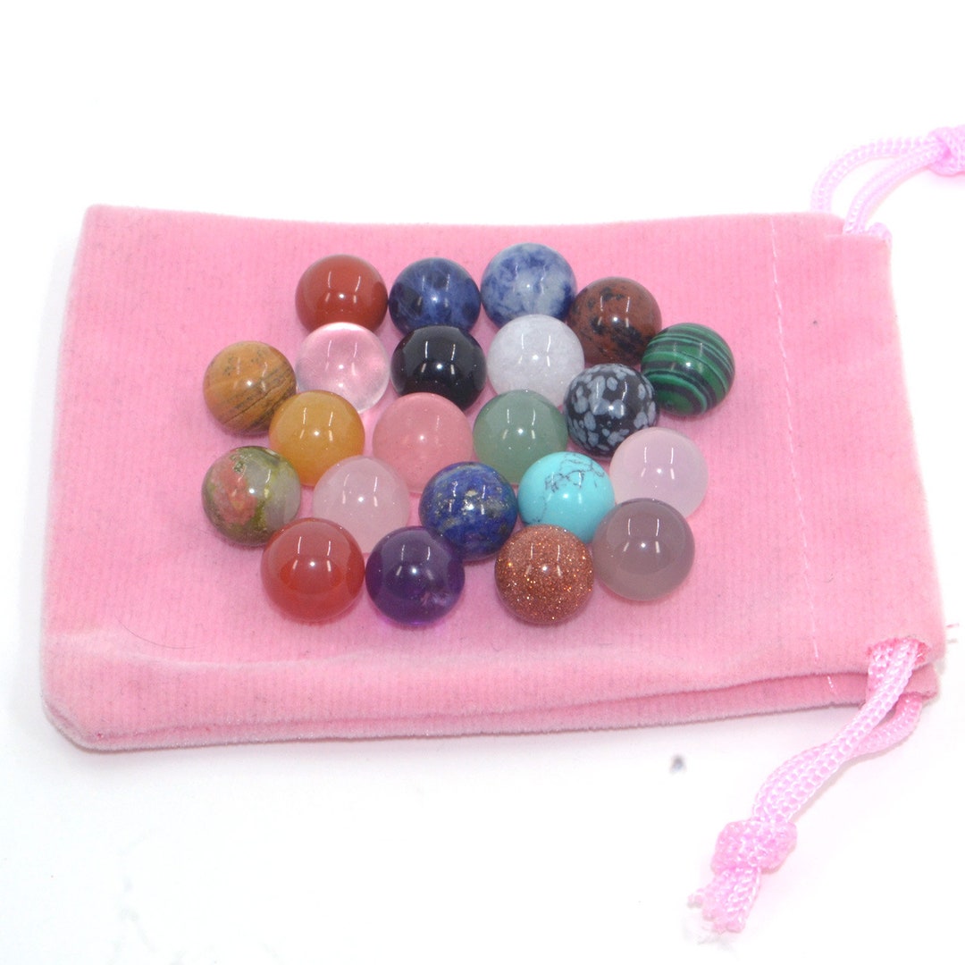 12pcs 10mm Spheres, Chakra Crystal Set, 7 Chakra Stones, Healing Stones ...