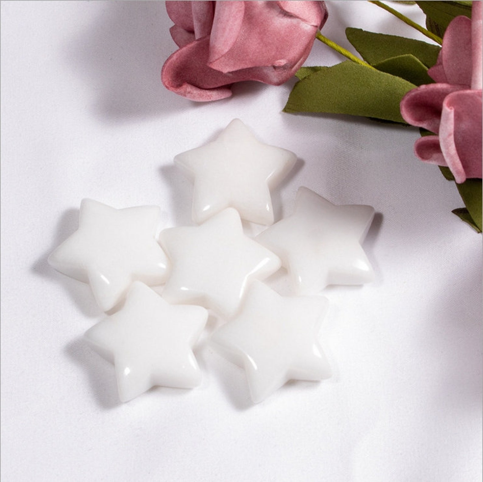 30mm Natural Blue Spot Red Flame Jasper White Jade Multi-color - Etsy