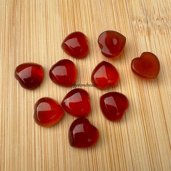 Red Heart Gemstone Agate