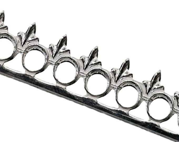 ONE FOOT AVAILABLE * Sold in 6" Increments Fleur Sterling Silver ...
