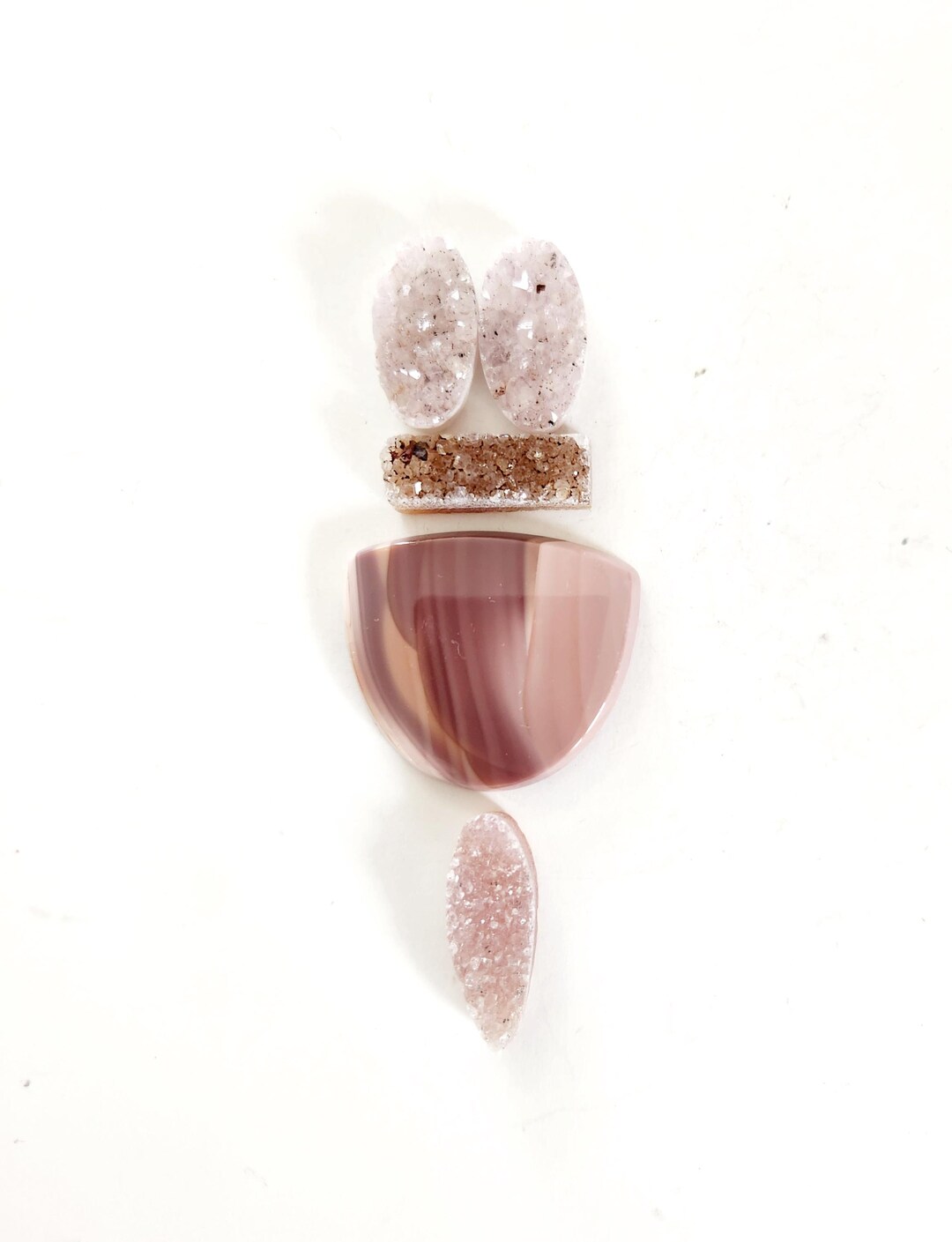 Group CV117 the Gem Shop Circa 1990s Imperial Jasper Cabachon Natural ...