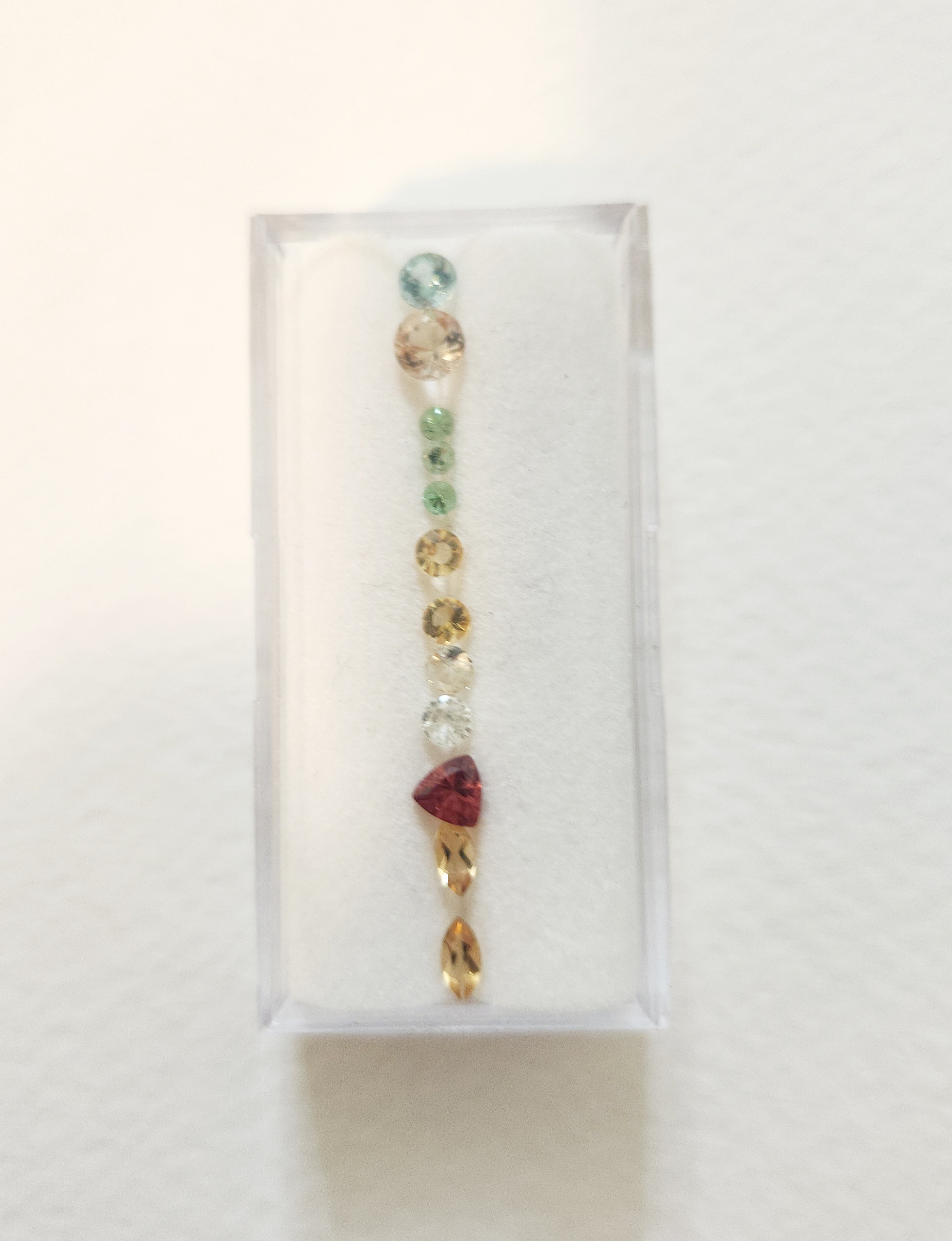 ASSORTED LOT Appatite Malayan Garnet Grossular Garnet Merelani Mint ...