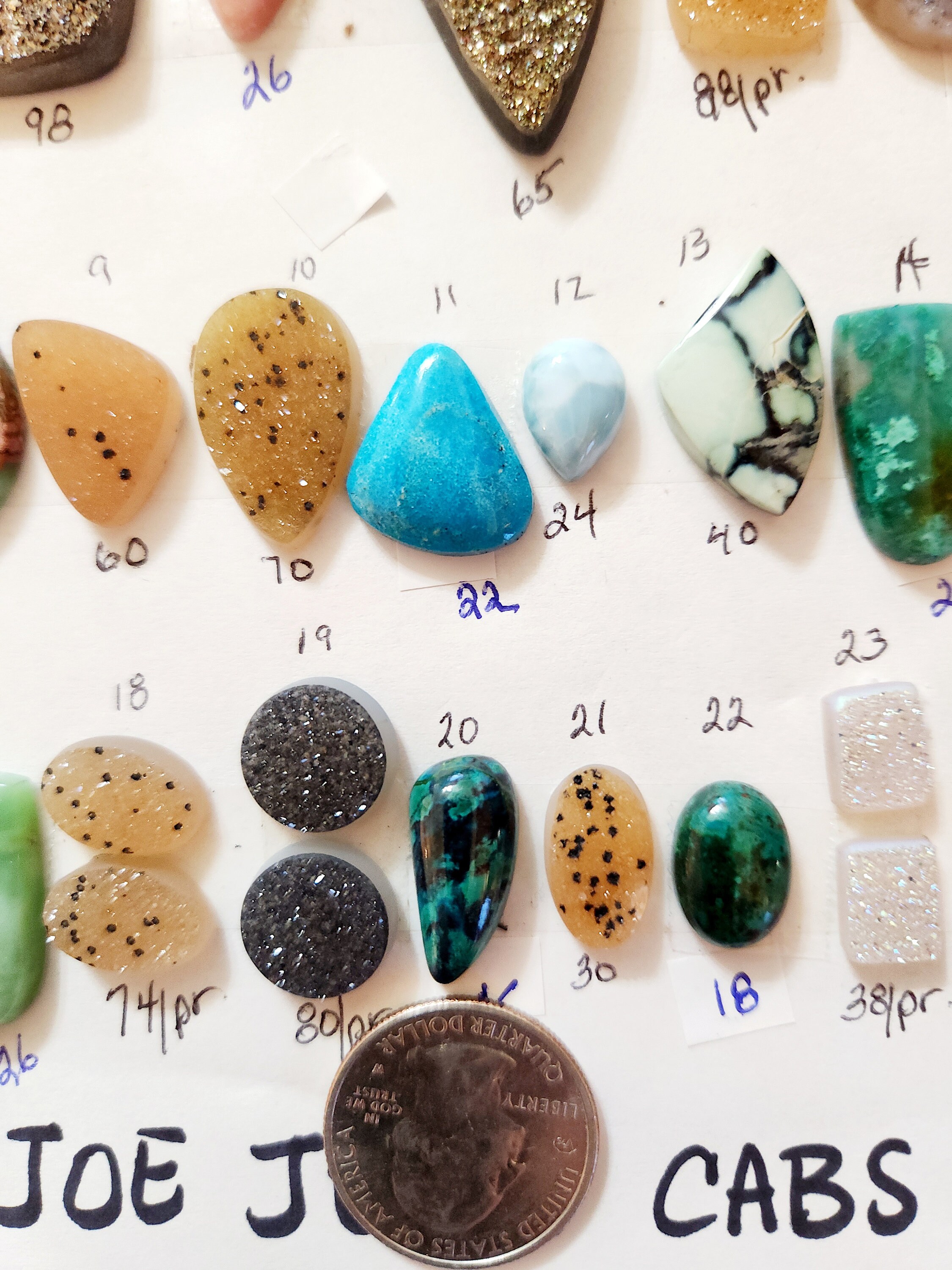 JJ43 Board Joe Jelks Designer Cabachon Chelle' Rawlsky Jewelry Retiring ...