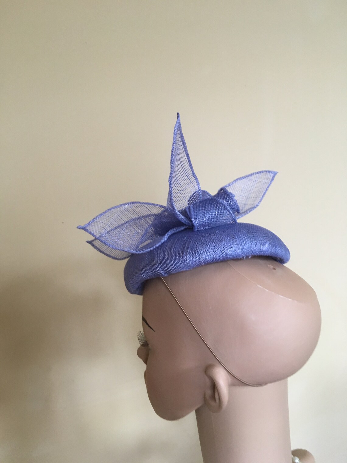 Blue Wedding Hat. Wedding Hat Blue.ascot Hat Blue.ascot | Etsy