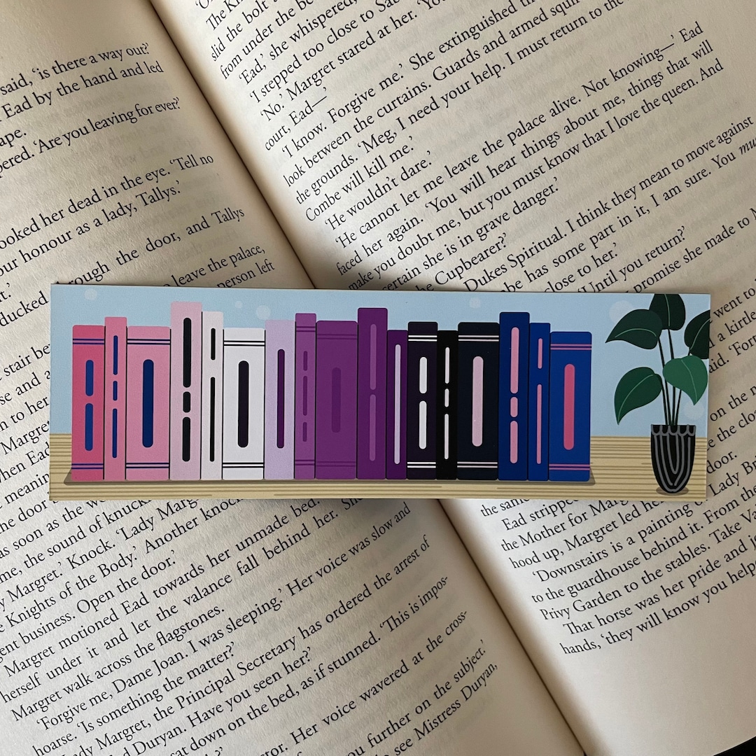 Genderfluid Pride Bookmark - Etsy
