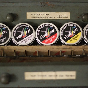 Letterpress Ink Rubber Based Ink Vanson Ink - Etsy