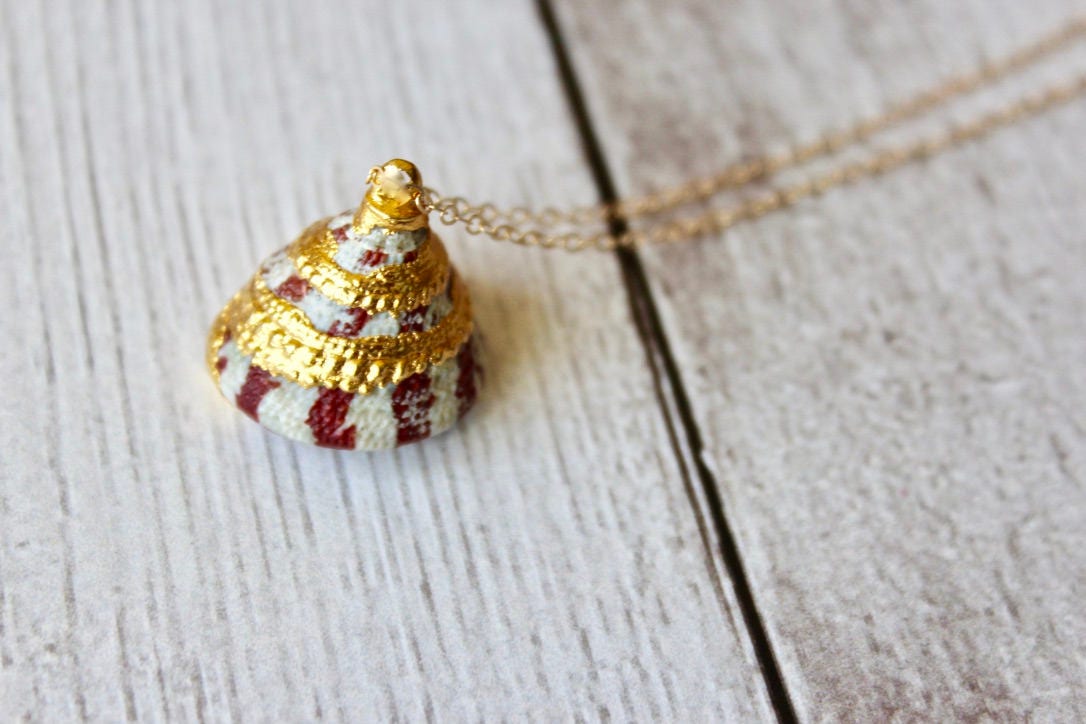 Real Shell in 24K Gold Necklace 14K Gold Filled Chain One of | Etsy