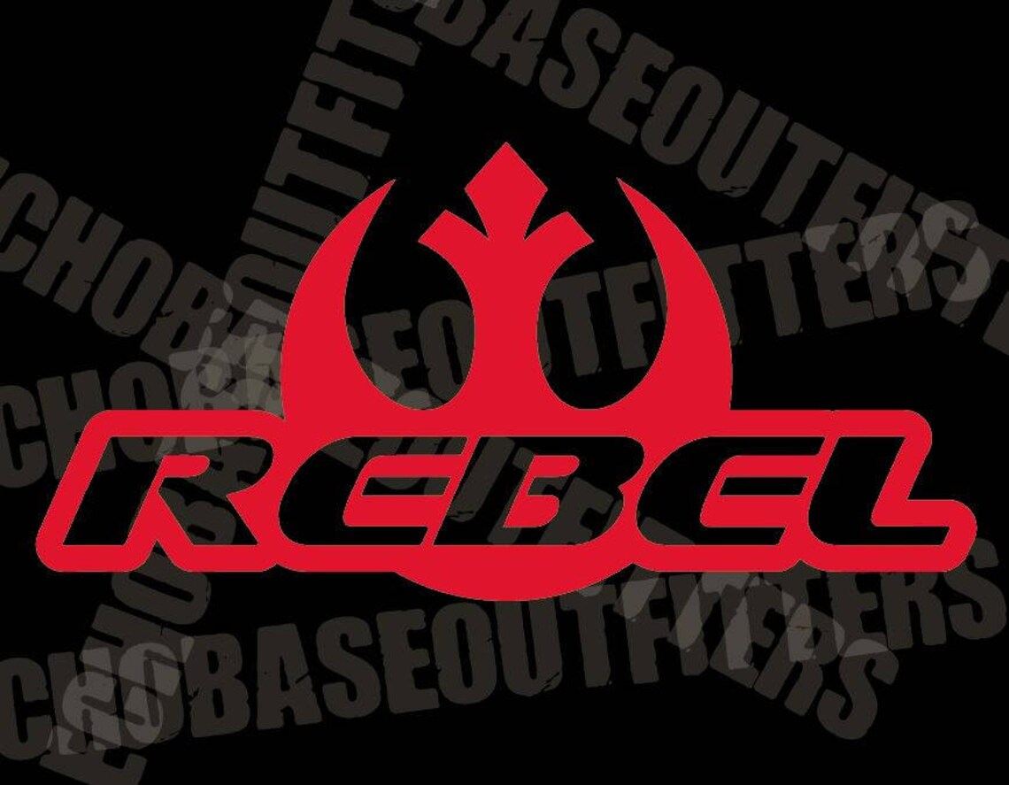 Rebel Star Wars Window Decal Sticker 501st Legion - Etsy