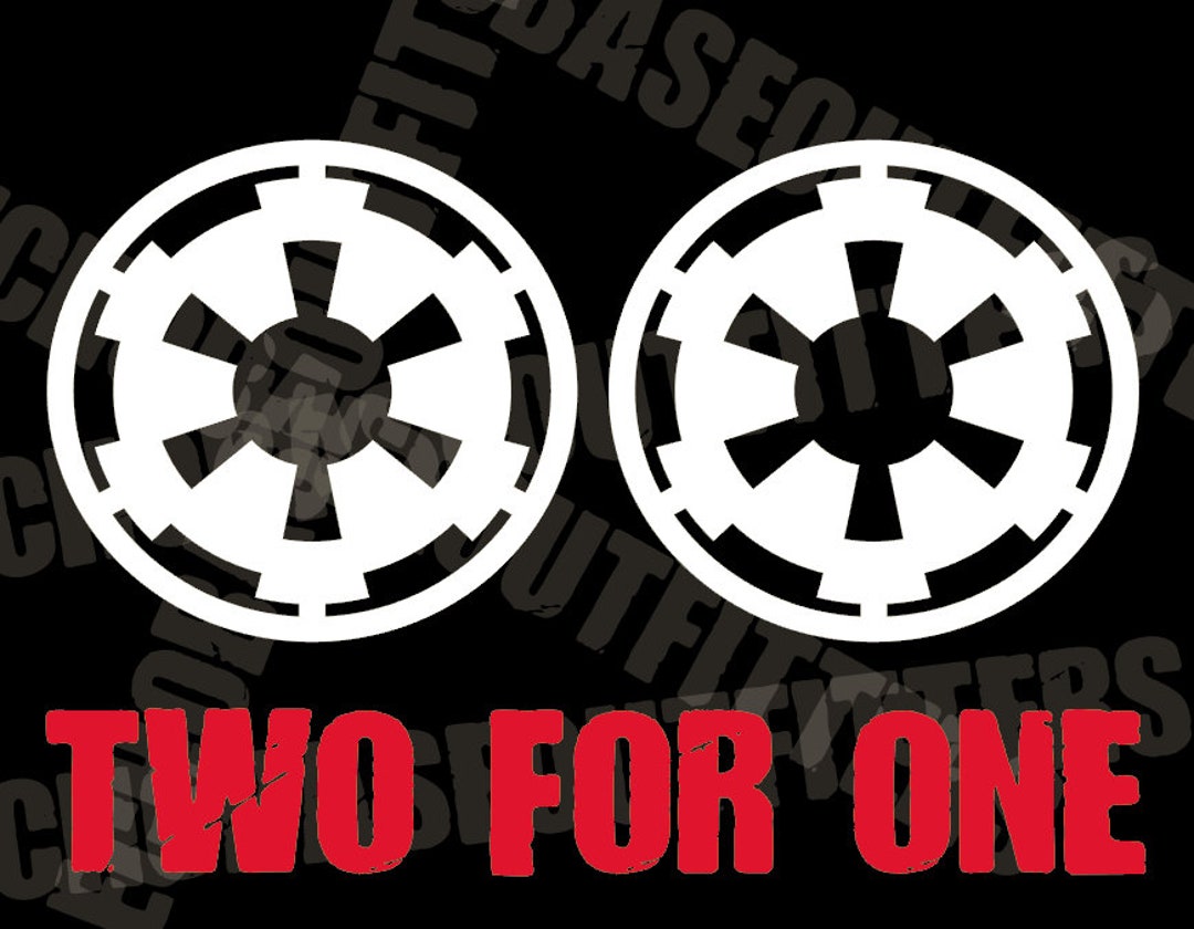 Imperial Cog Vinyl Cut Decal Star Wars Empire Sticker 501st - Etsy