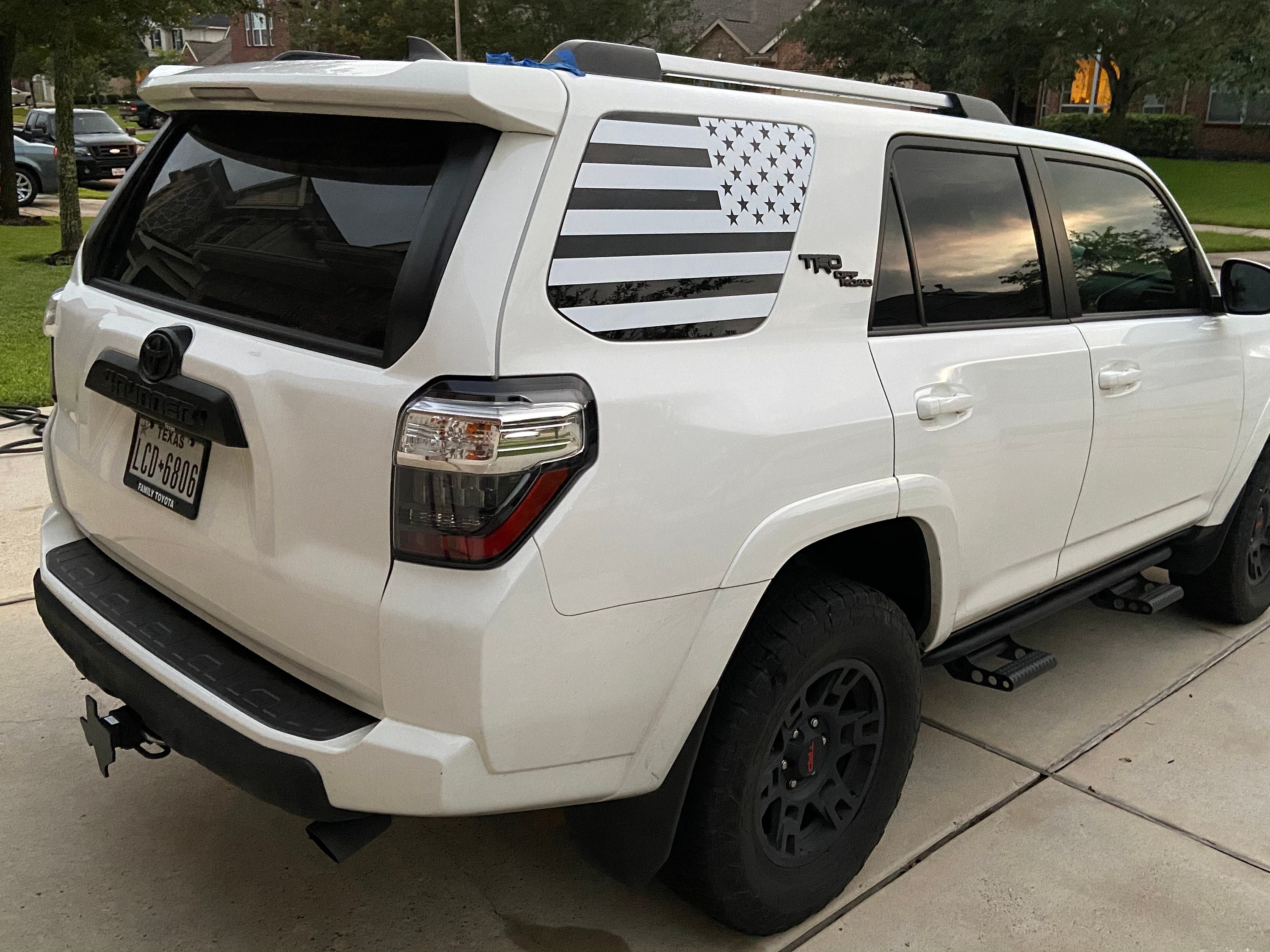 USA American Flag Window Decals for Toyota 4runner 5th Gen 2010-2024 - Etsy