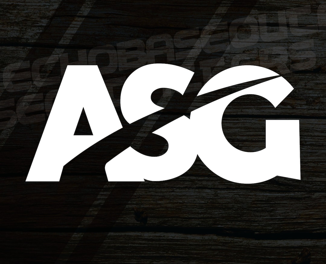 ASG Logo Vinyl Cut Decal - Etsy