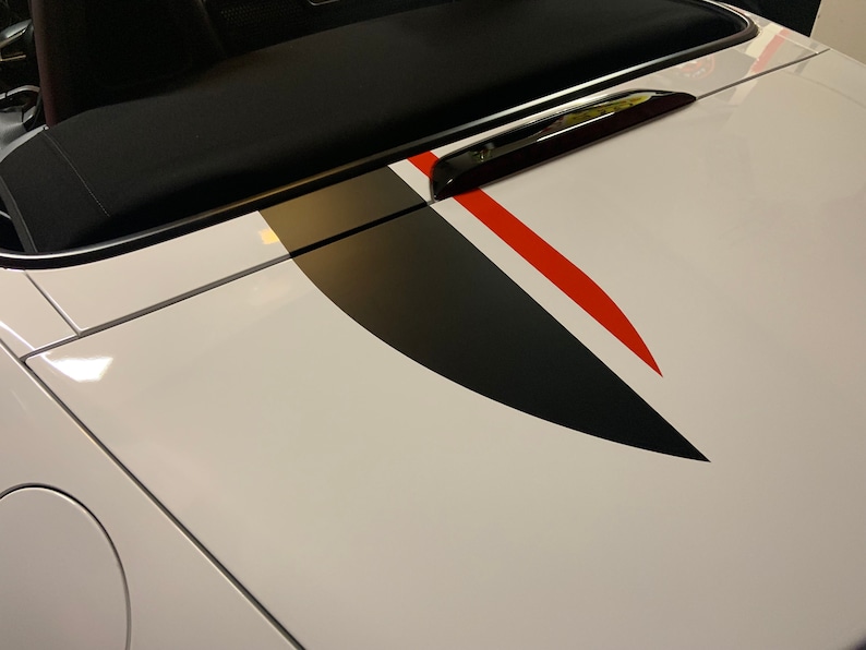 Mazda MX-5 Miata Hood Racing Stripes for 4th Gen ND 2016 - Etsy Singapore