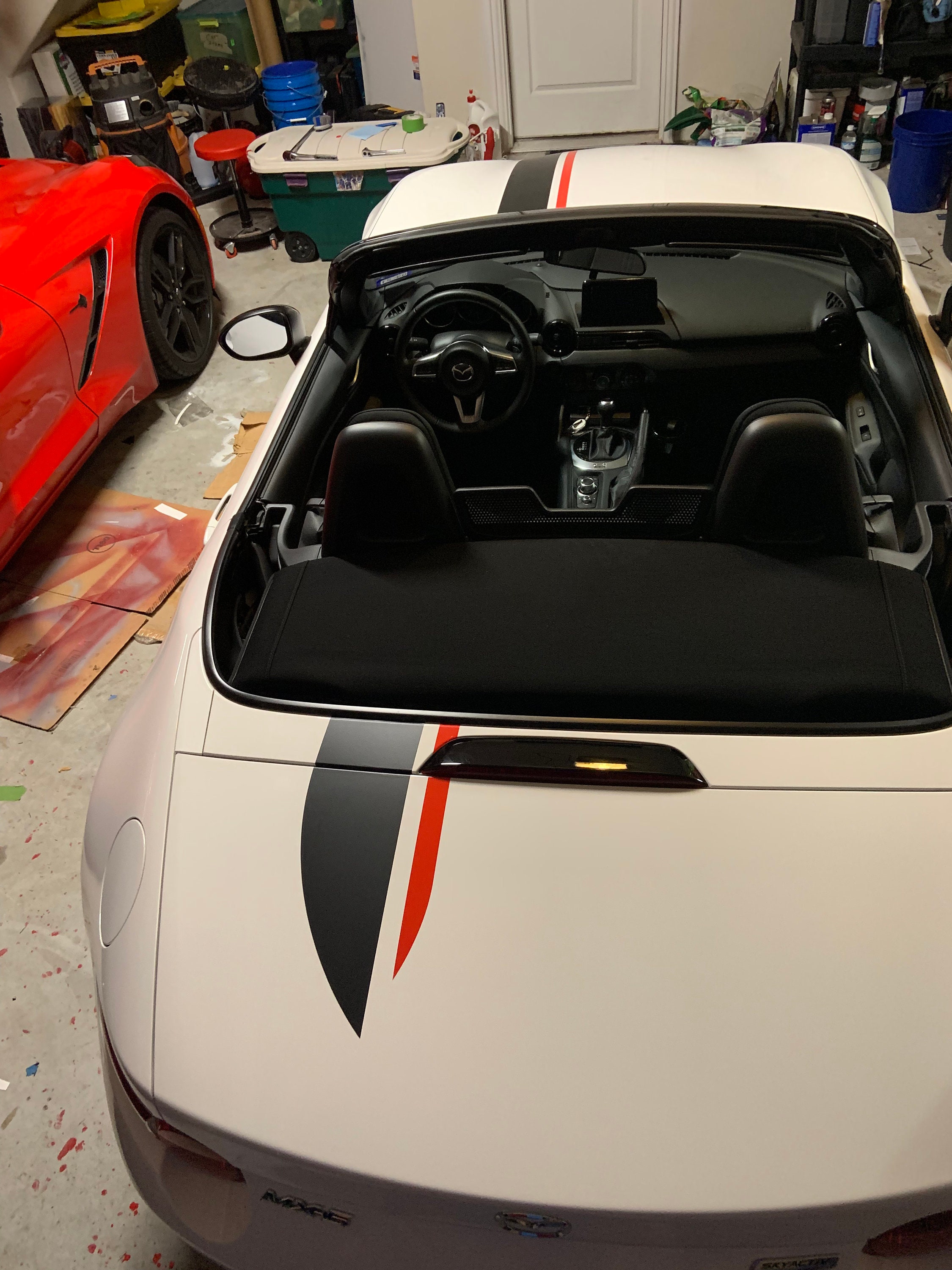 Mazda MX-5 Miata Hood Racing Stripes for 4th Gen ND 2016 - Etsy