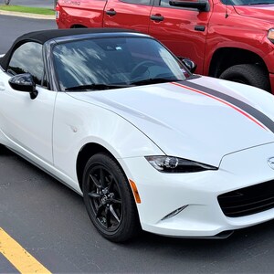 Mazda MX-5 Miata Hood Racing Stripes for 4th Gen ND, 2016+ - Etsy