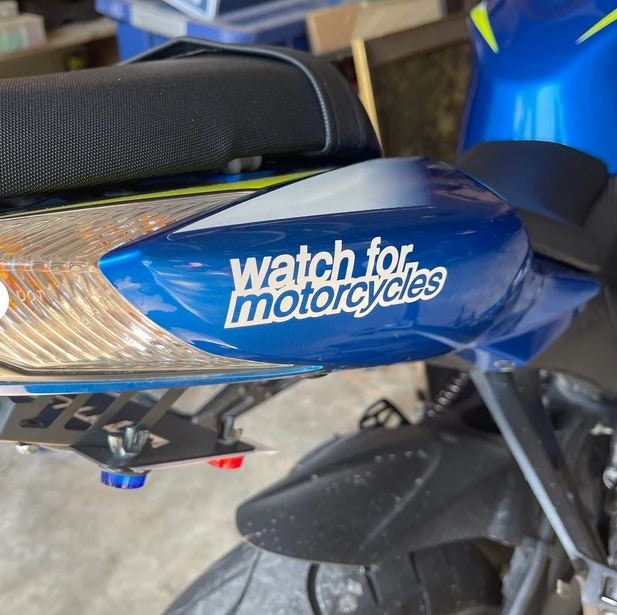 Watch for Motorcycles Harley Window Vinyl Decal Sticker - Etsy