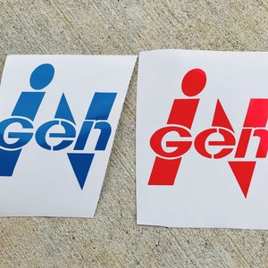 Ingen Jurassic Decal Window Stickers - Etsy