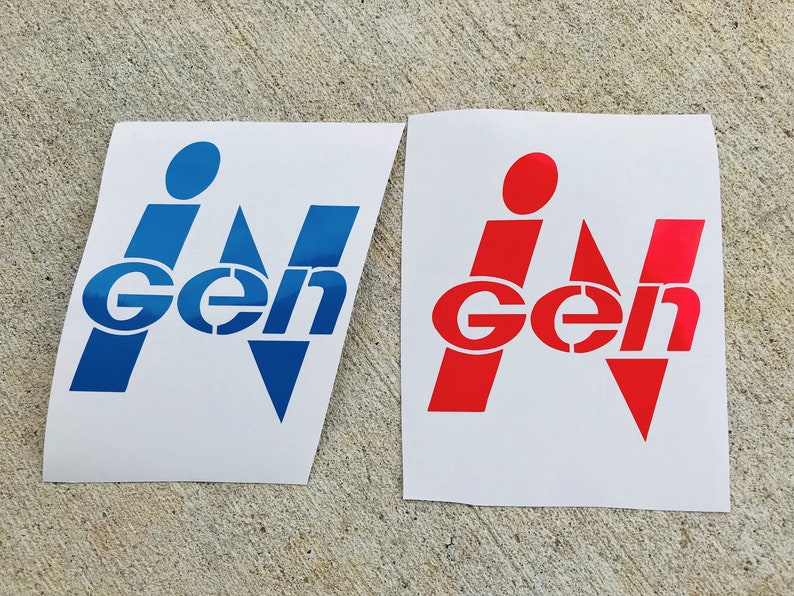 Ingen Jurassic Decal Window Stickers - Etsy