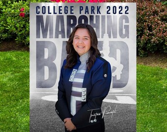 Marching Band Yard Sign - Etsy