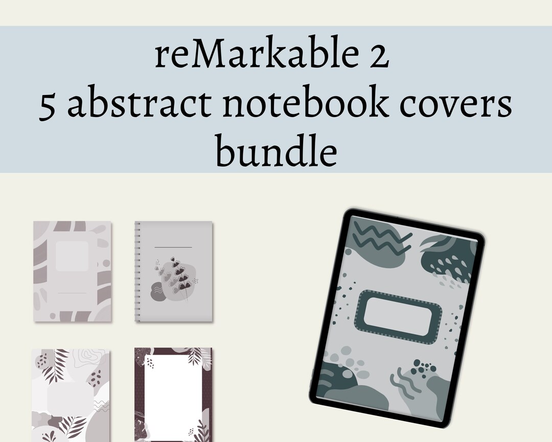 5 Remarkable Abstract Notebook Covers - Etsy