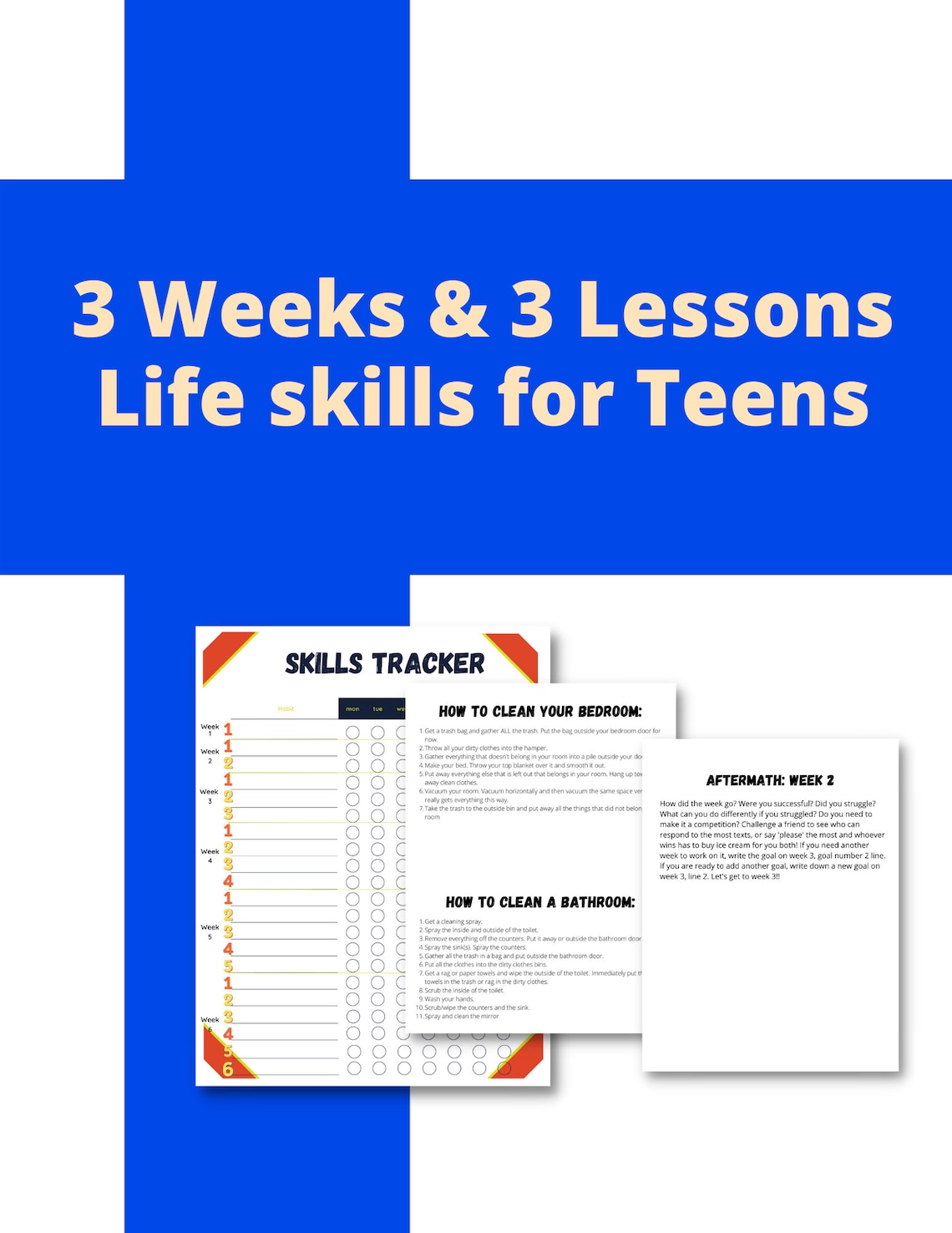 Life Skills Lessons for Teens - Etsy