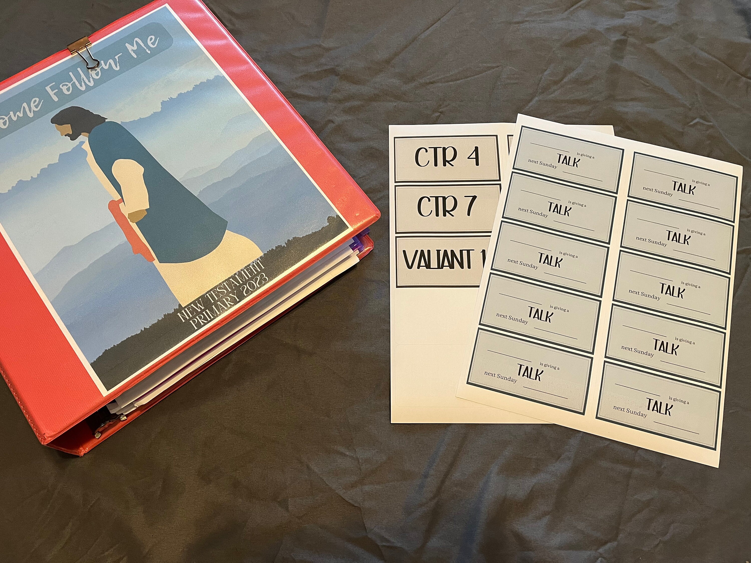 Primary Class Sticker Labels for Folders, Notes, Lists and Shirts for ...