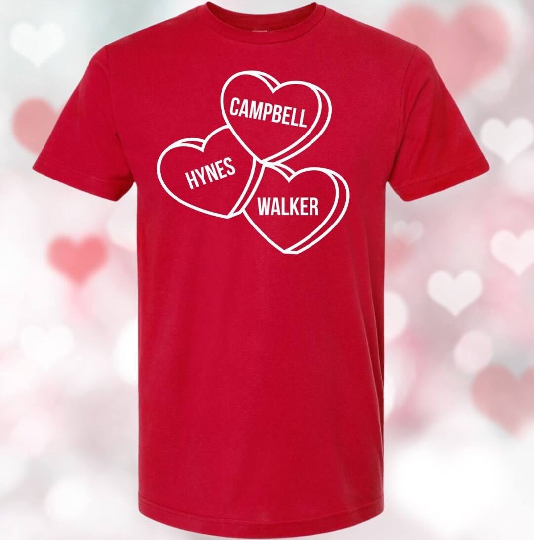 Hallmark Hunks Red Valentine Shirt Hallmark Hunks Eras Hallmark Shirt ...
