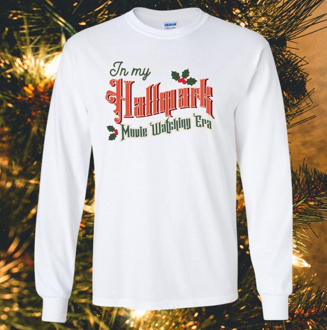 Christmas Movie Long Sleeve Hallmark Christmas Shirt Eras Tour Shirt My ...