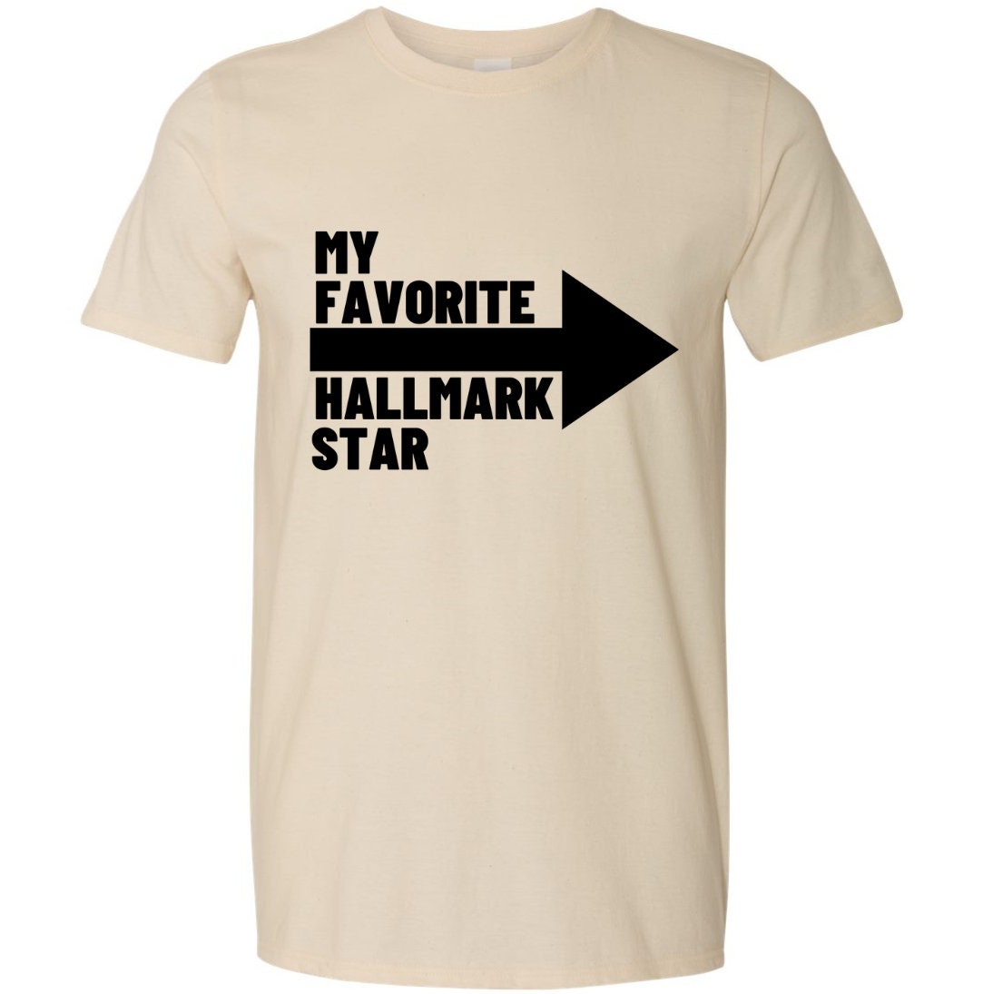 My Favorite Hallmark Star Arrow T-shirt Hallmark Hunk Christmas Con ...