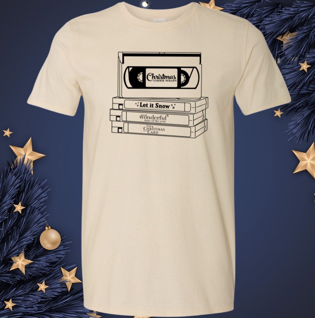 Hallmark Fan Shirt Hallmark VHS Movies Shirt Hallmark Christmas Movies ...