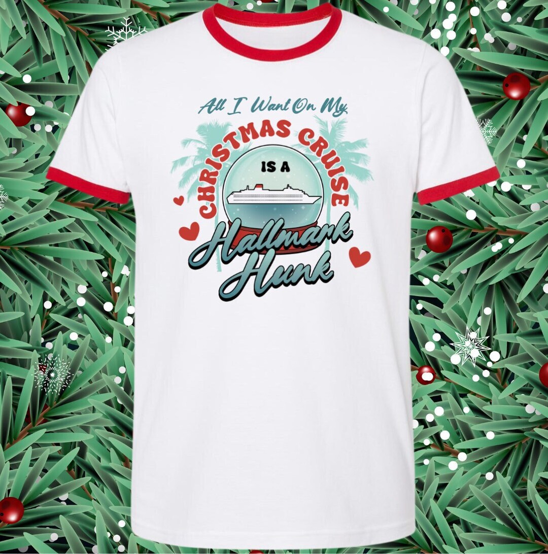 Hallmark Christmas Cruise T-shirt Hallmark Cruise Shirt Tyler Hynes Fan ...