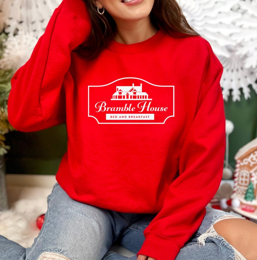 Hallmark Christmas Movie Sweatshirt Bramble House Bed and Breakfast ...