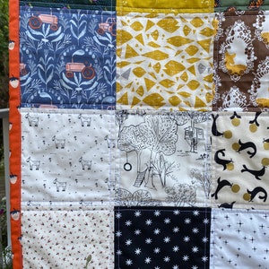 Modern I Spy Baby Quilt, Custom Color Palette, Made to Order - Etsy