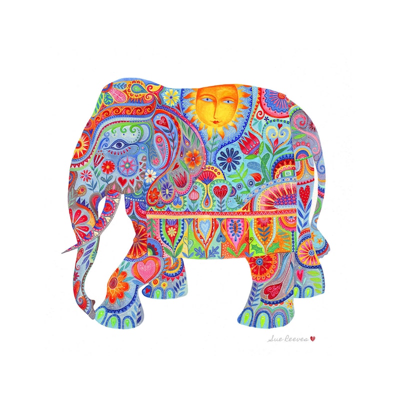 Elephant Prints - Etsy